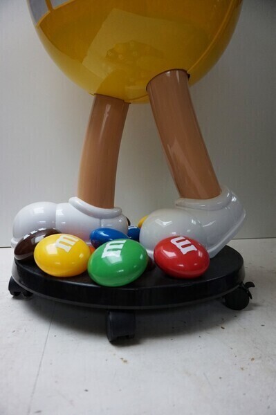 Vintage M&M store display advertising object, Mr Peanut, from the 80s ...