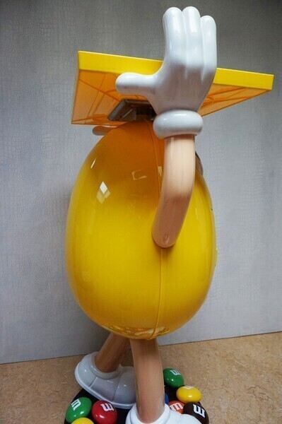 Vintage M&M store display advertising object, Mr Peanut, from the 80s ...