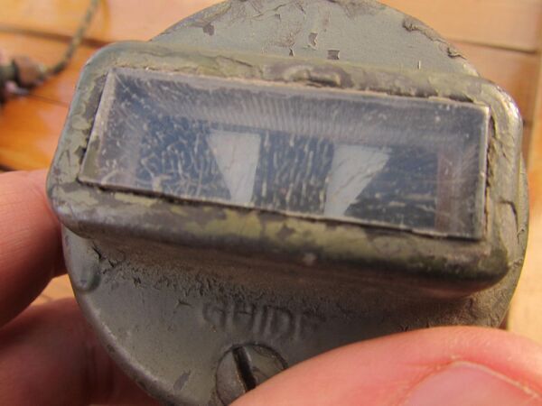 Vintage military blackout marker lights WWII